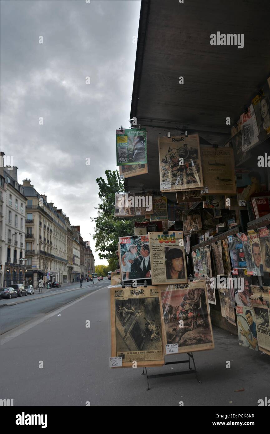 Random street view in Paris Stock Photo - Alamy