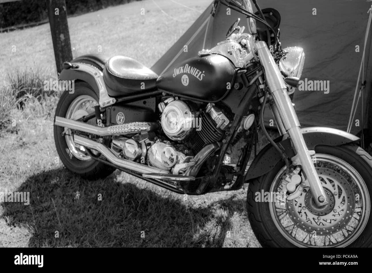 Trike motorcycle Black and White Stock Photos & Images - Alamy
