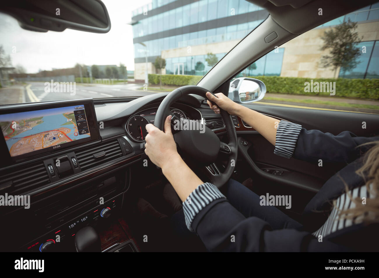 Luxury car driving hi-res stock photography and images - Alamy