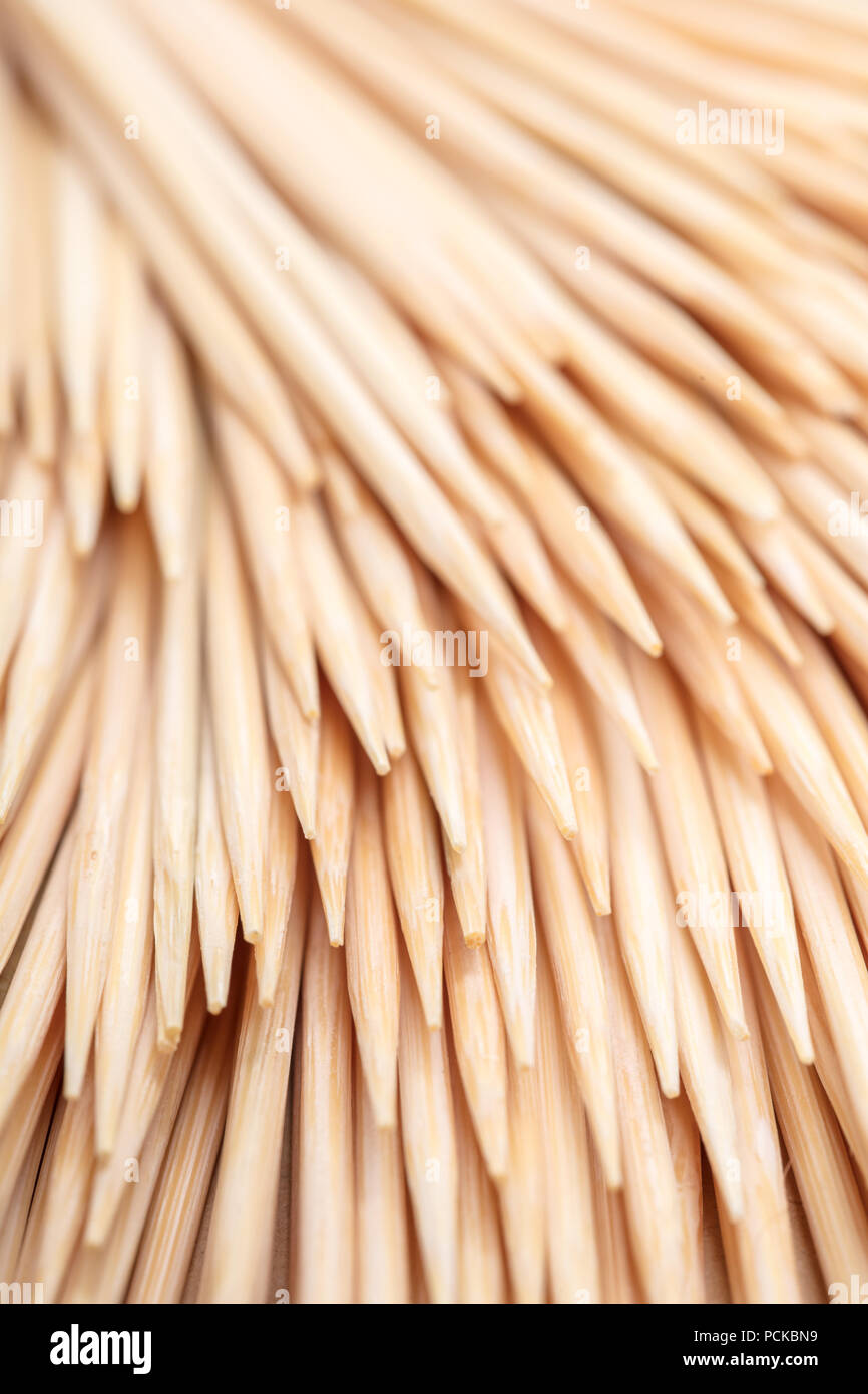 Wooden toothpicks hi-res stock photography and images - Alamy