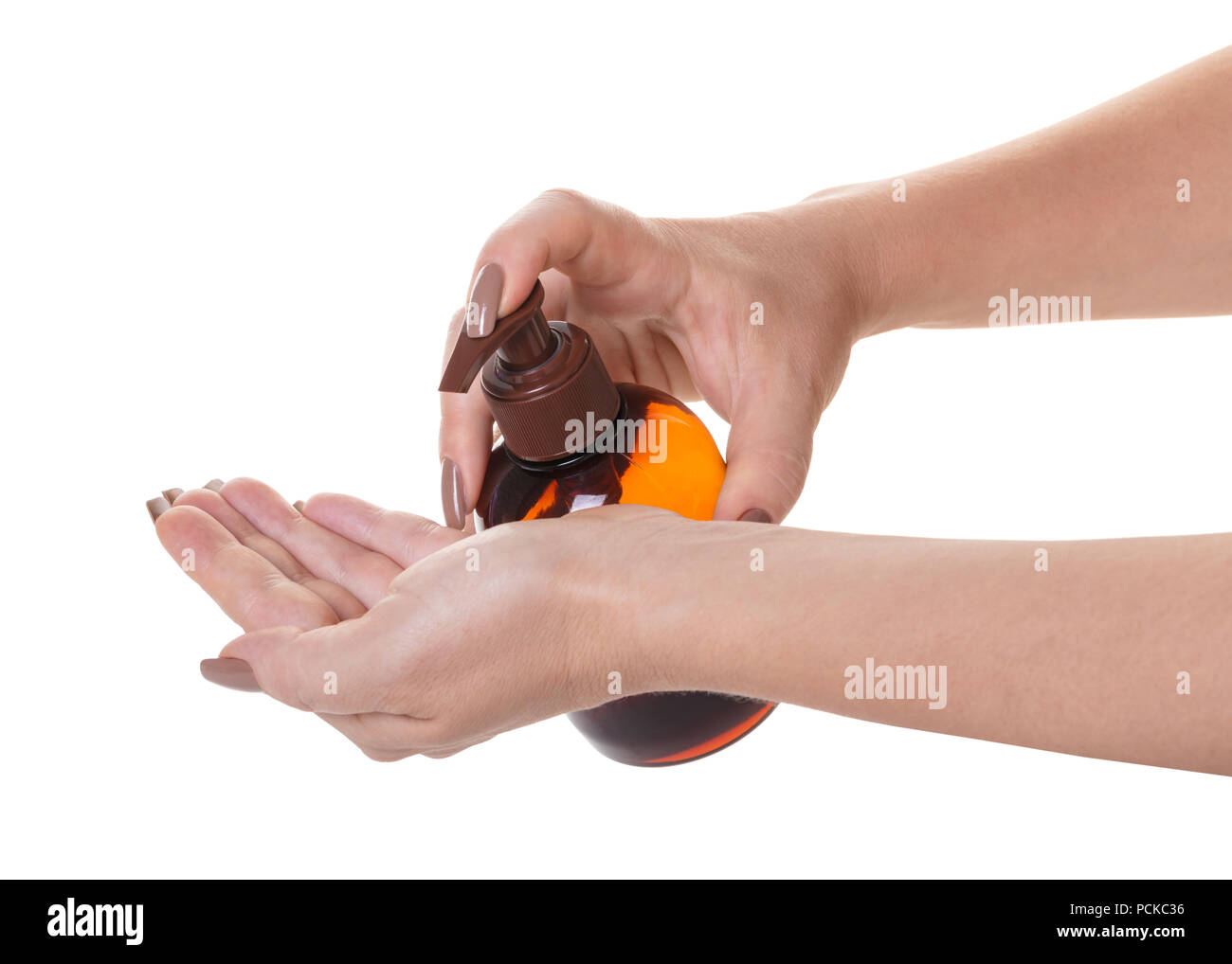Hand liquid hi-res stock photography and images - Alamy