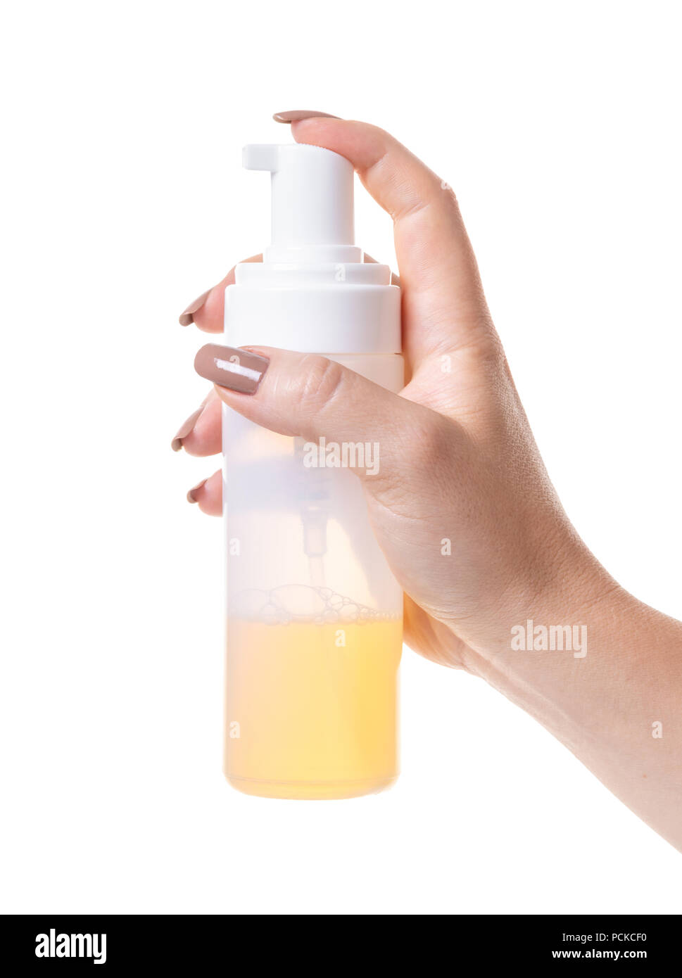 Lotion arm Cut Out Stock Images & Pictures - Alamy
