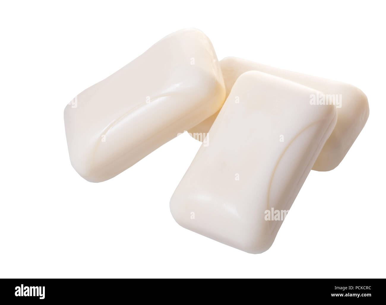 toilet soap close-up on white isolated background Stock Photo - Alamy