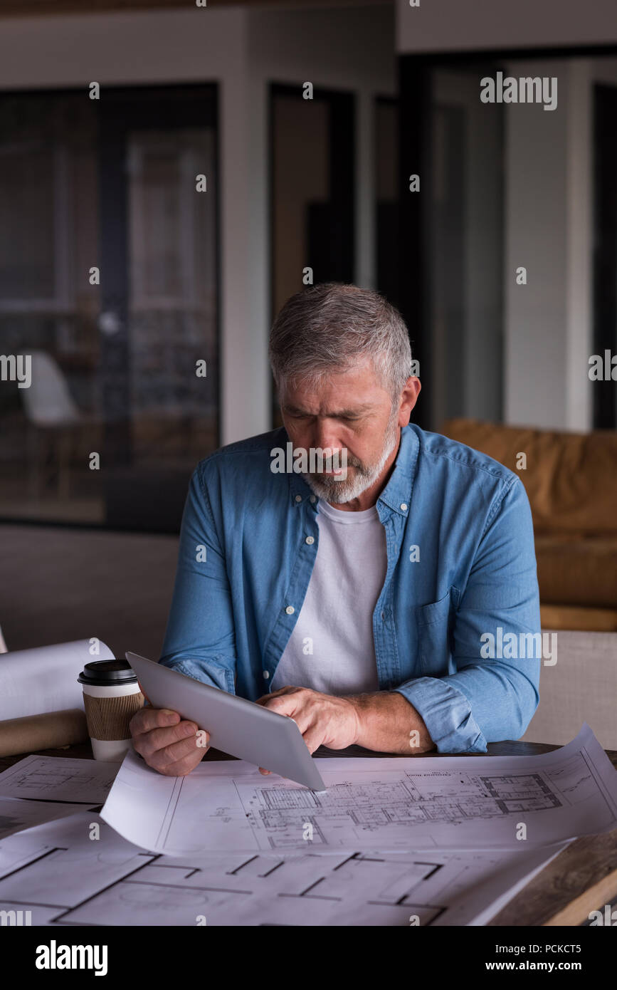 Creative businessman documents using hi-res stock photography and ...