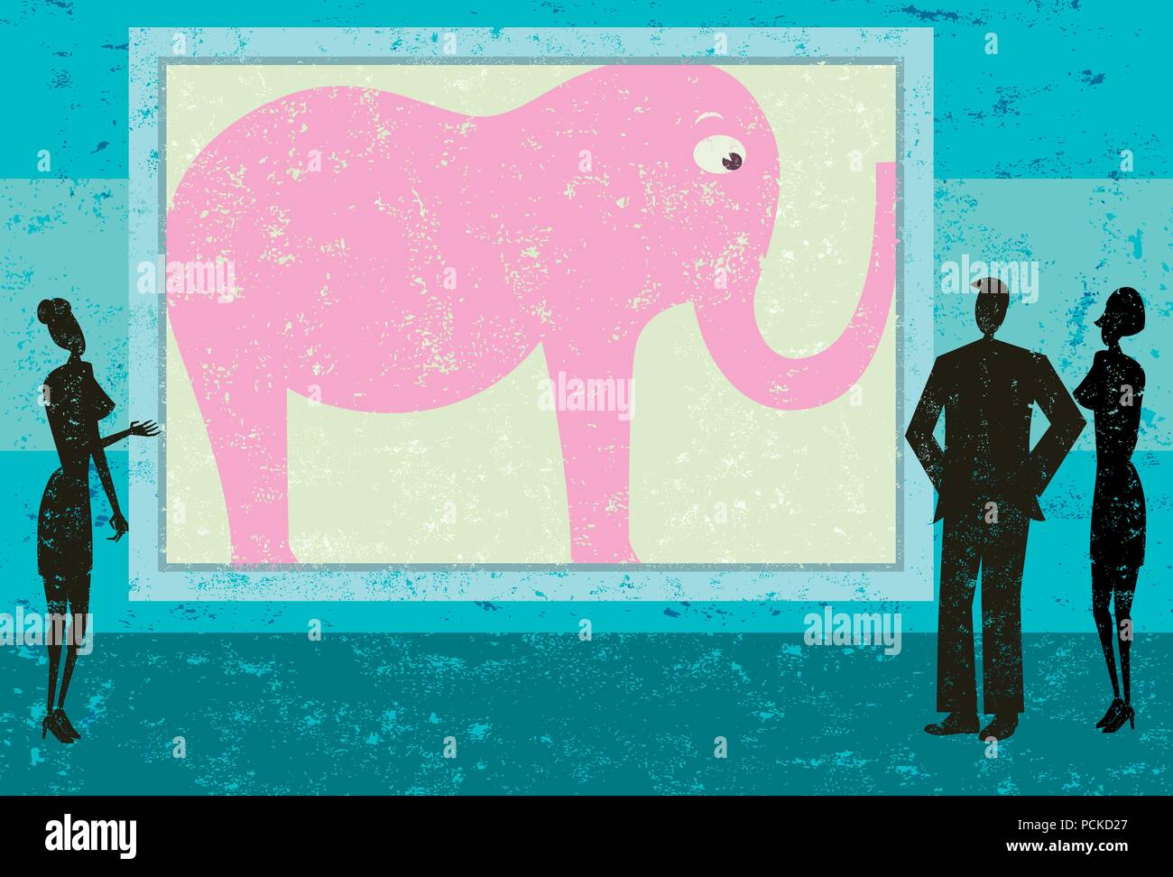 Talking women in business Stock Vector Images - Alamy