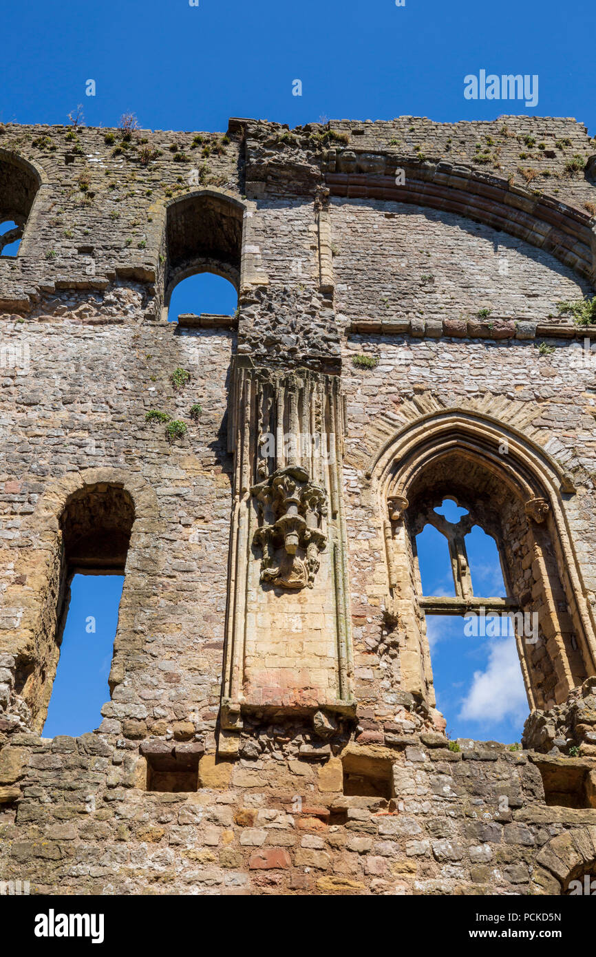Inside the Great Tower, Chepstow Castle, Wales Stock Photo - Alamy