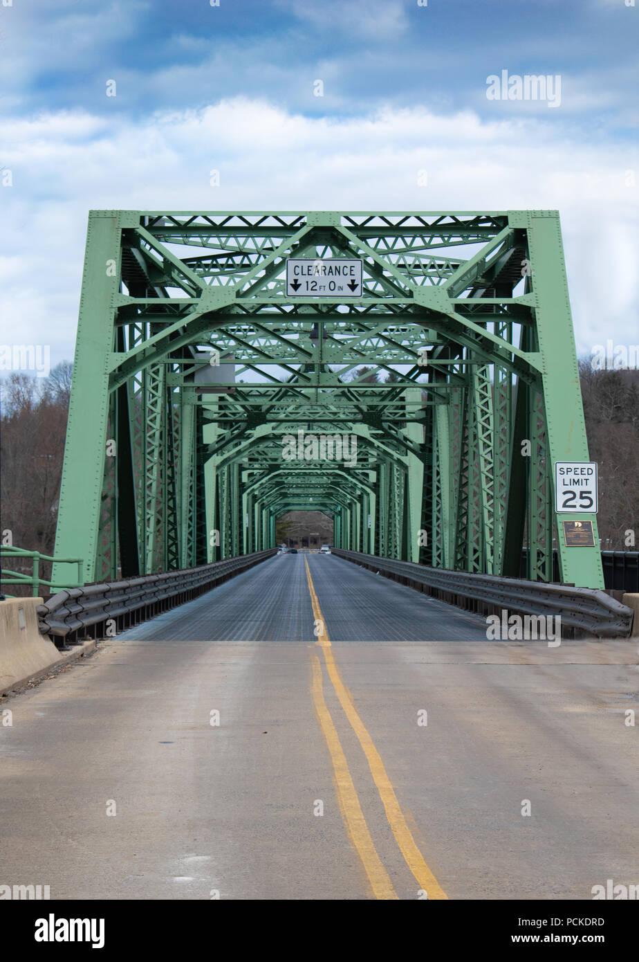 The bridge to Stockton, NJ Stock Photo - Alamy
