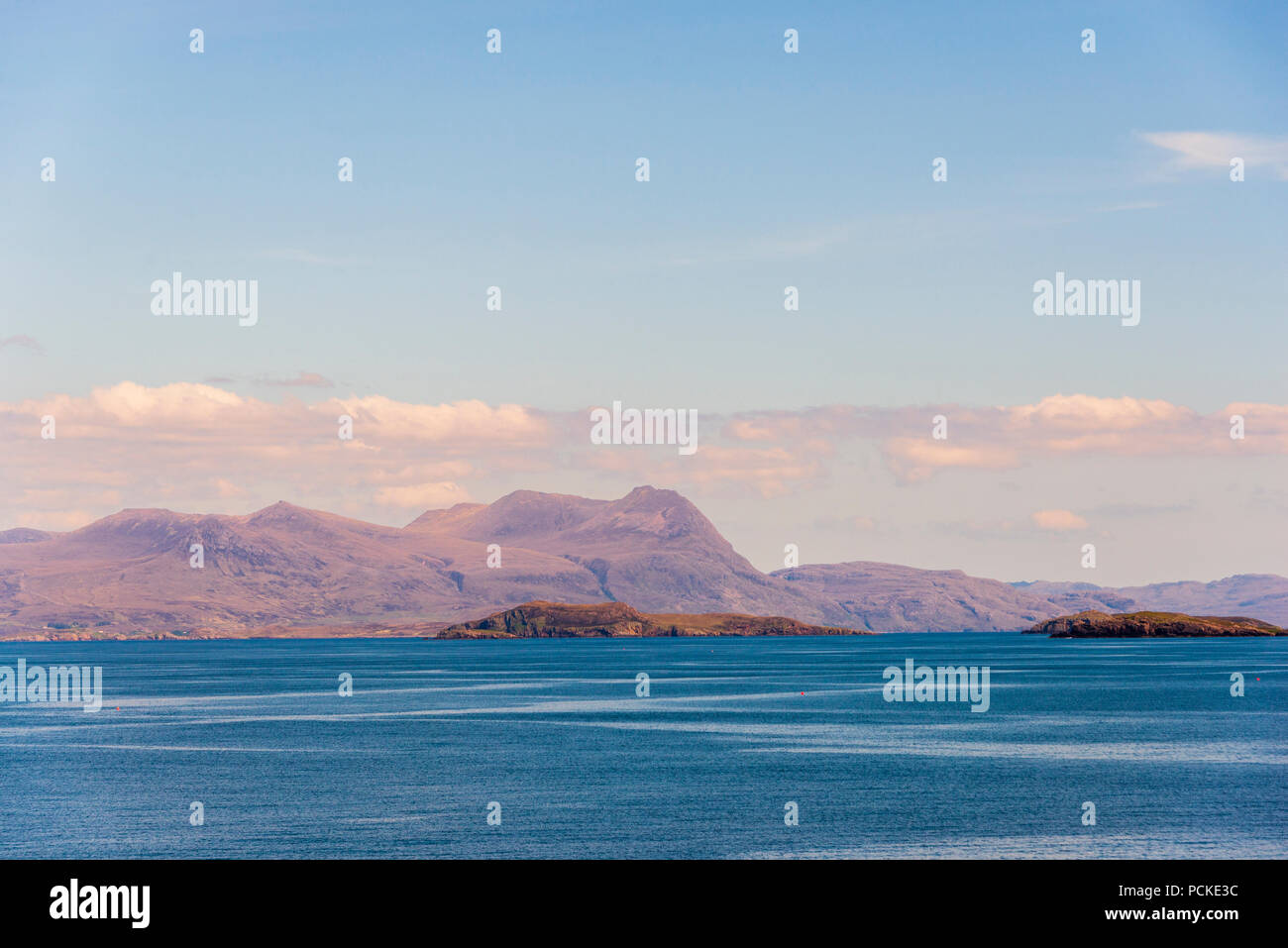 Stornoway isle of lewis outer hebrides scottish highlands hi-res stock ...