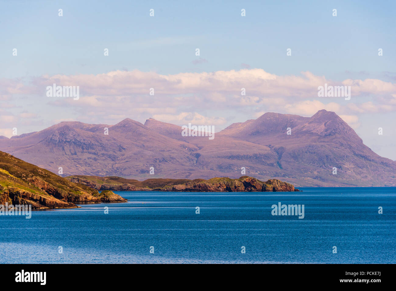 Stornoway isle of lewis outer hebrides scottish highlands hi-res stock ...