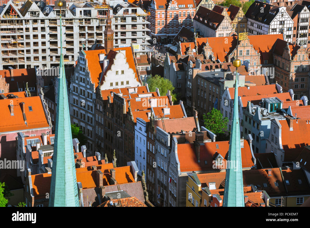Gdansk city aerial hi-res stock photography and images - Alamy