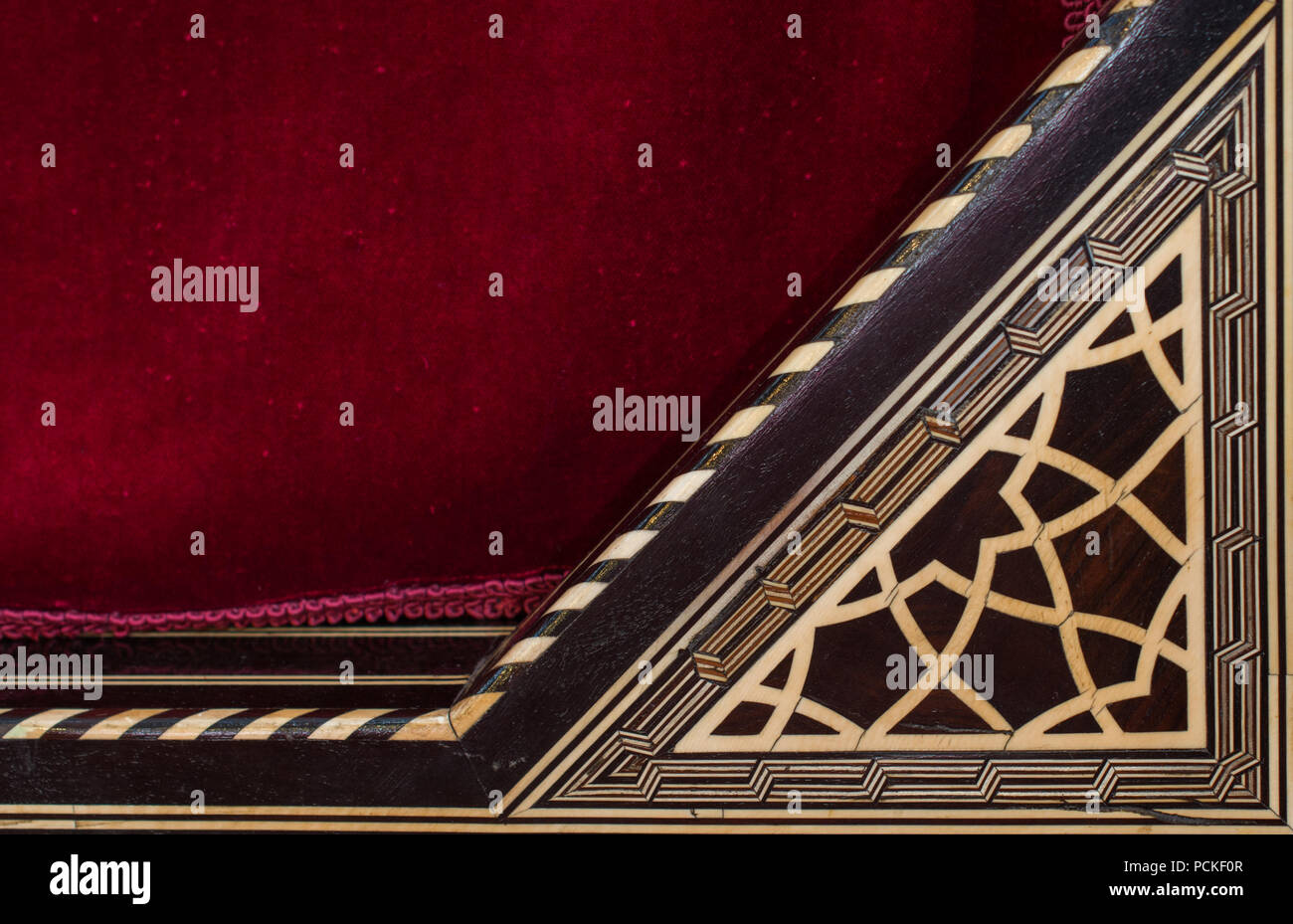 Ottoman Turkish art with geometric patterns in view Stock Photo - Alamy