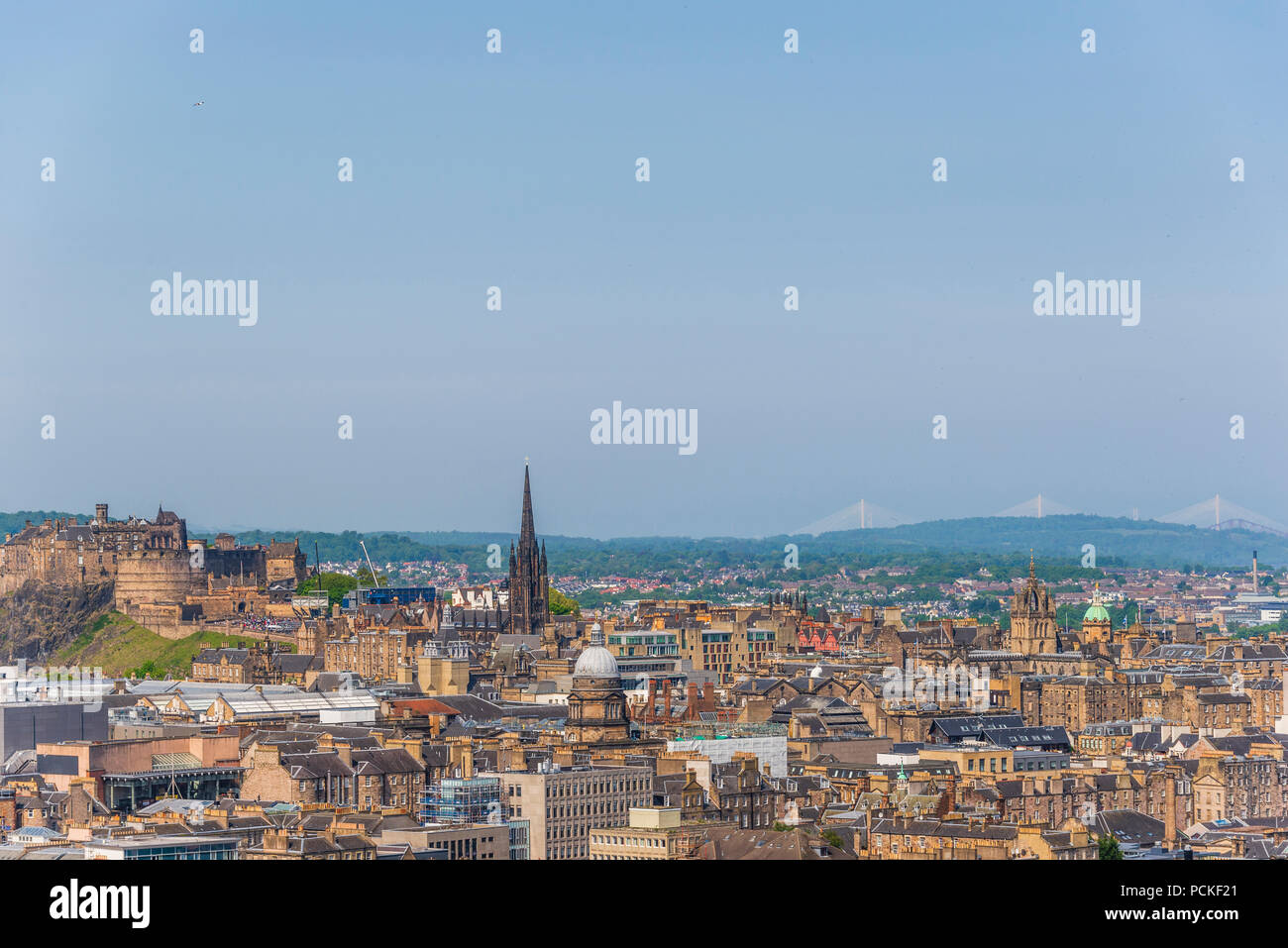 Aerial views of edinburgh hi-res stock photography and images - Alamy