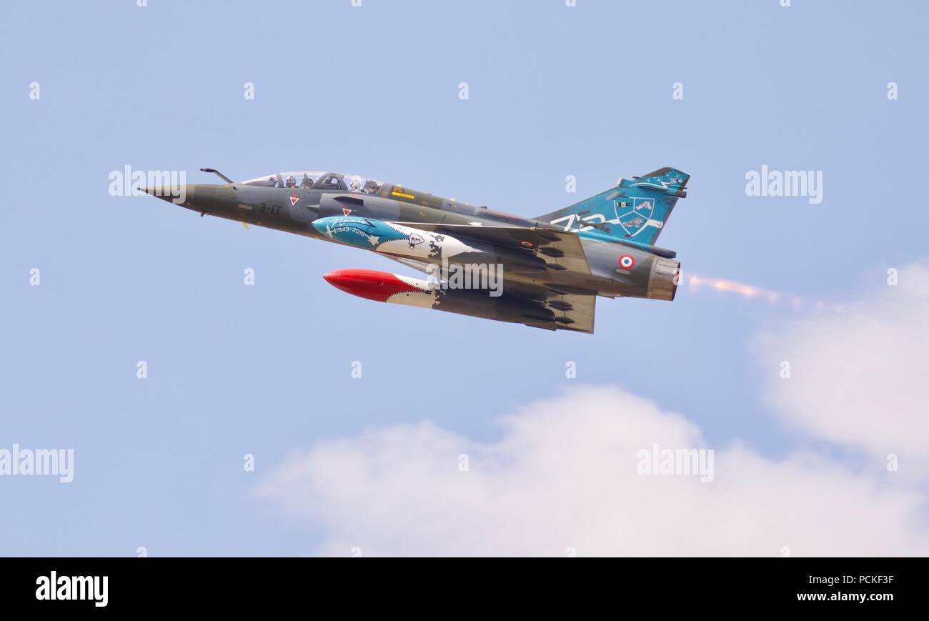 French Air Force Dassault Mirage 2000d 'Couteau Delta' tactical display ...