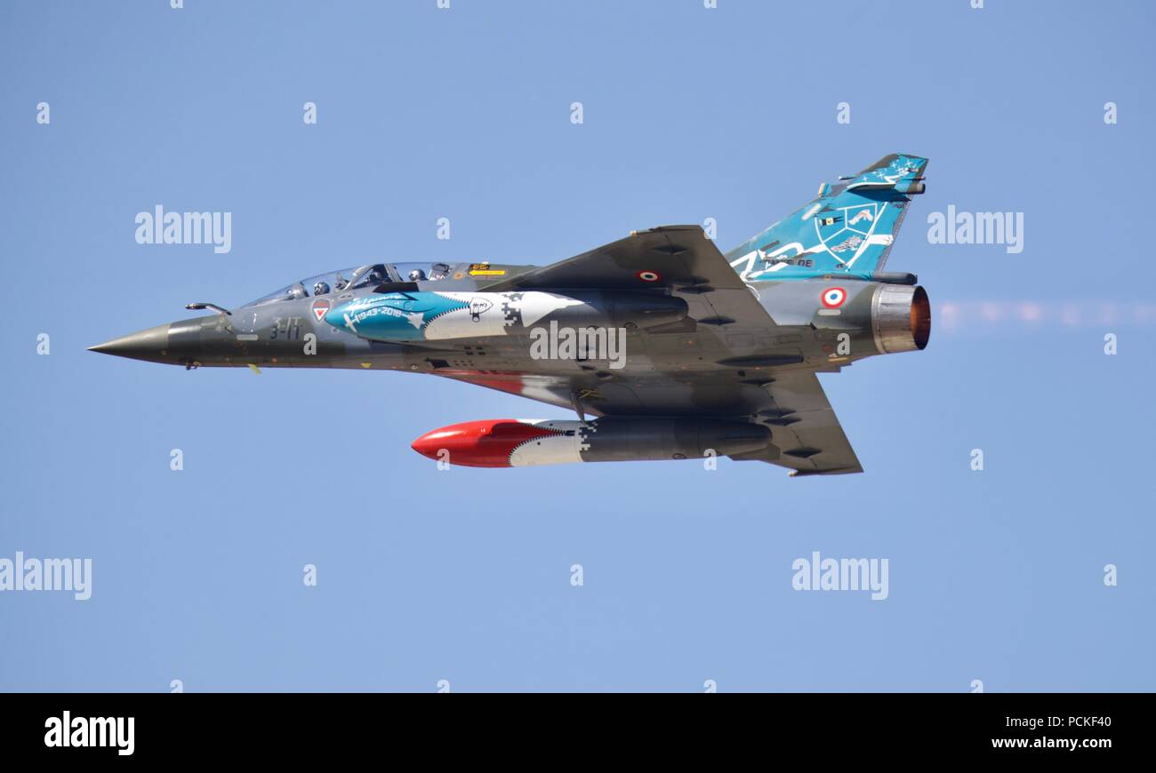 French Air Force Dassault Mirage 2000d 'Couteau Delta' tactical display ...