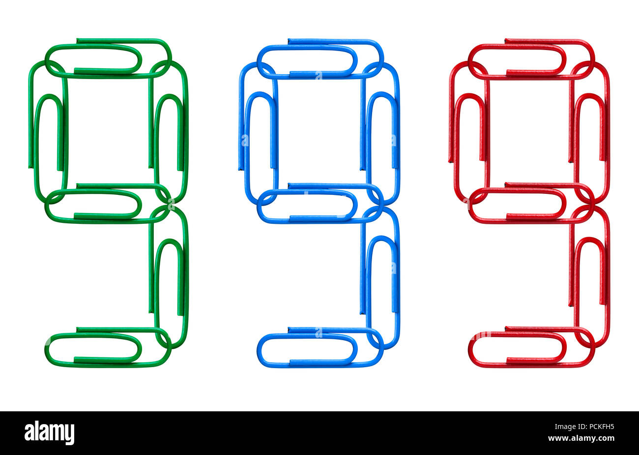 Numbers from one to nine hi-res stock photography and images - Alamy