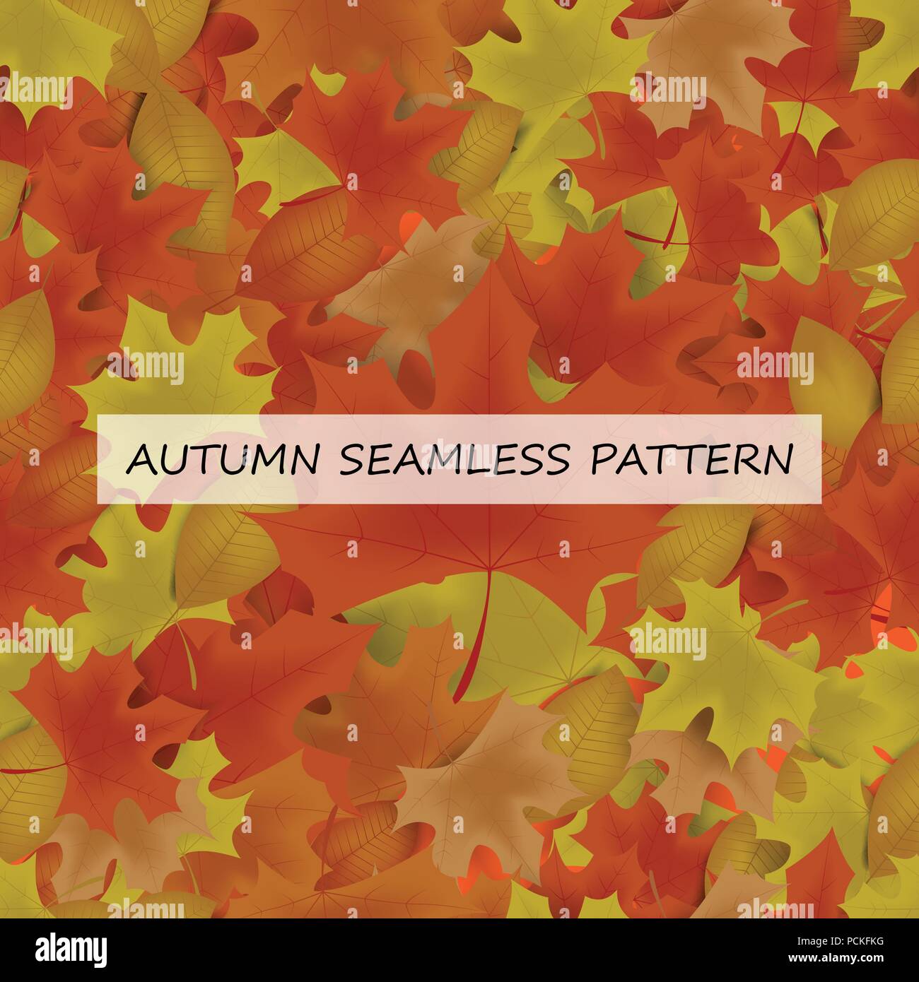 Autumn leaf display Stock Vector Images - Alamy