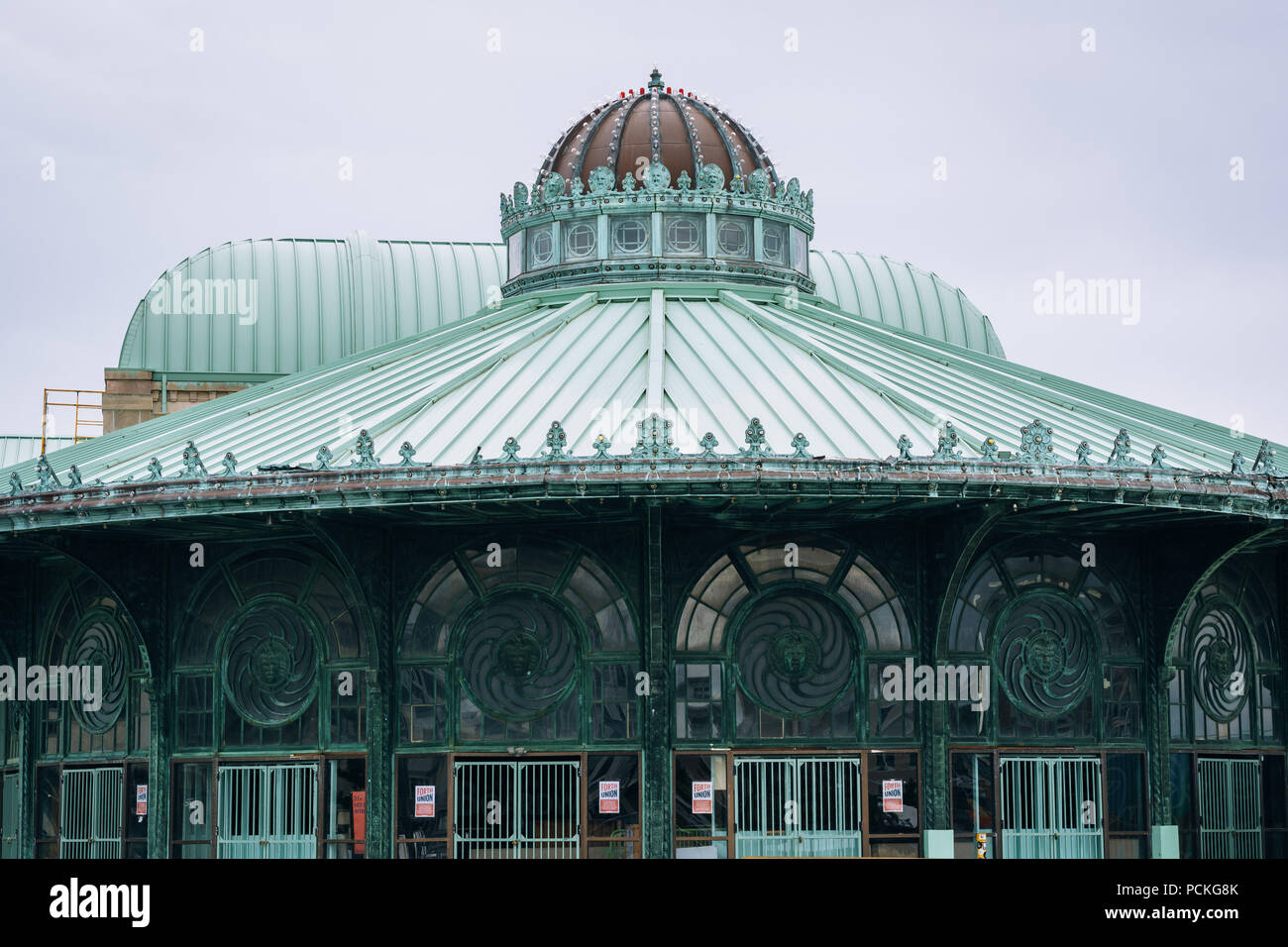 The historic Carousel House in Asbury Park, New Jersey Stock Photo - Alamy