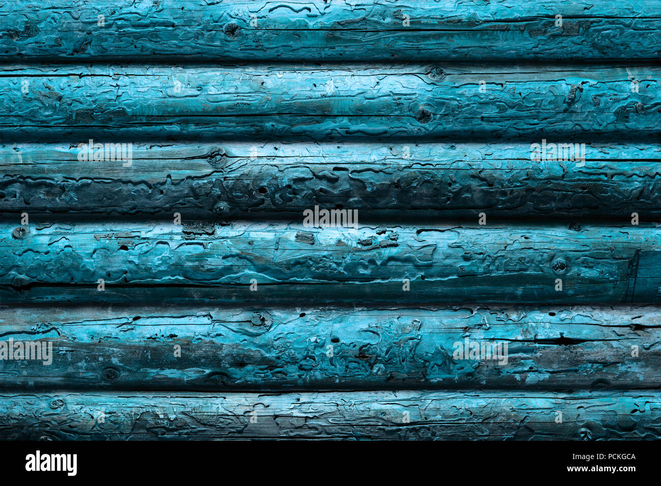 Blue picket fence background hi-res stock photography and images - Alamy