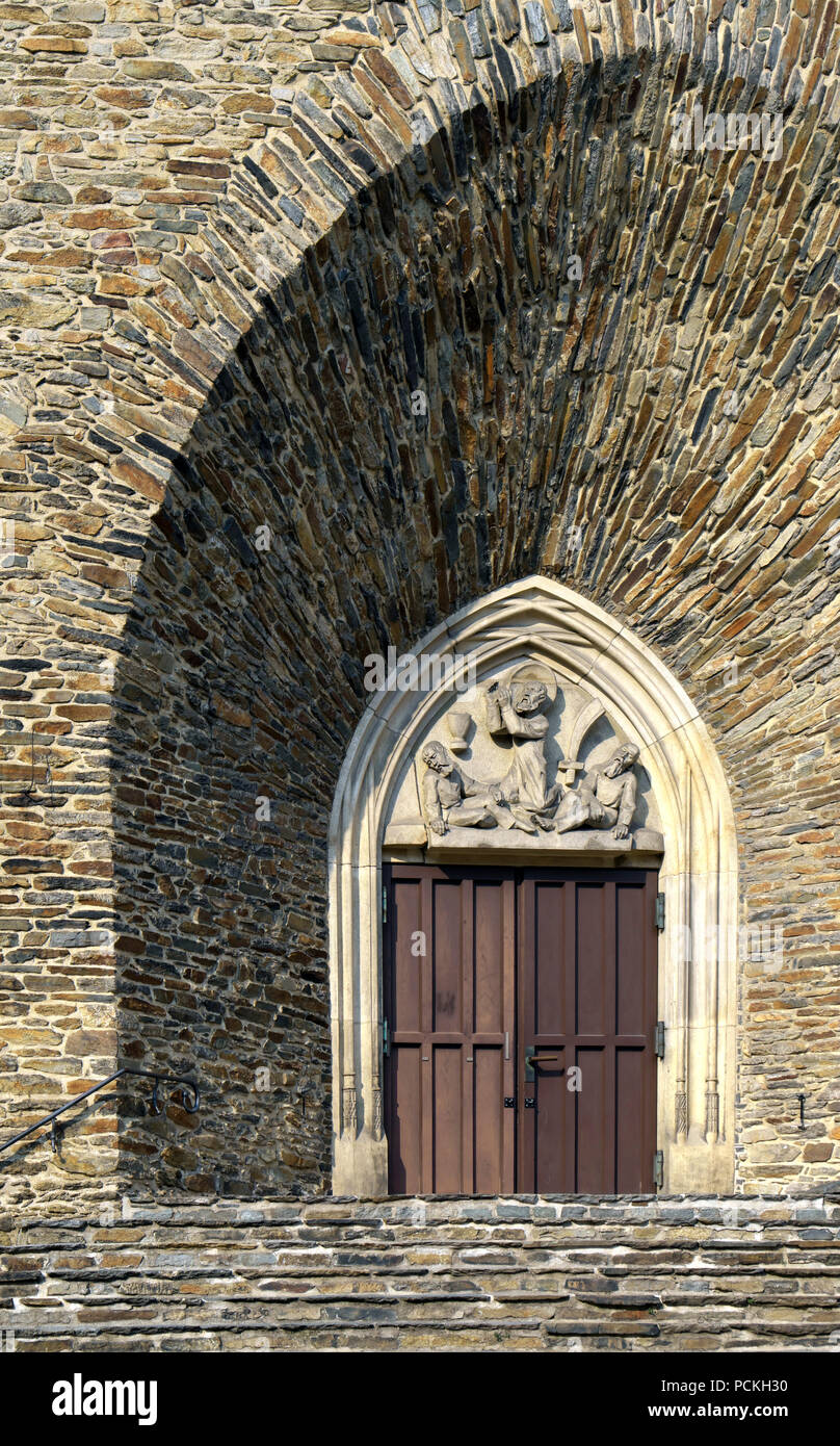 Entrance portal, Saint Annen church, Annaberg-Buchholz, Ore Mountains ... Entrance portal, Saint Annen church, Annaberg-Buchholz, Ore Mountains ...