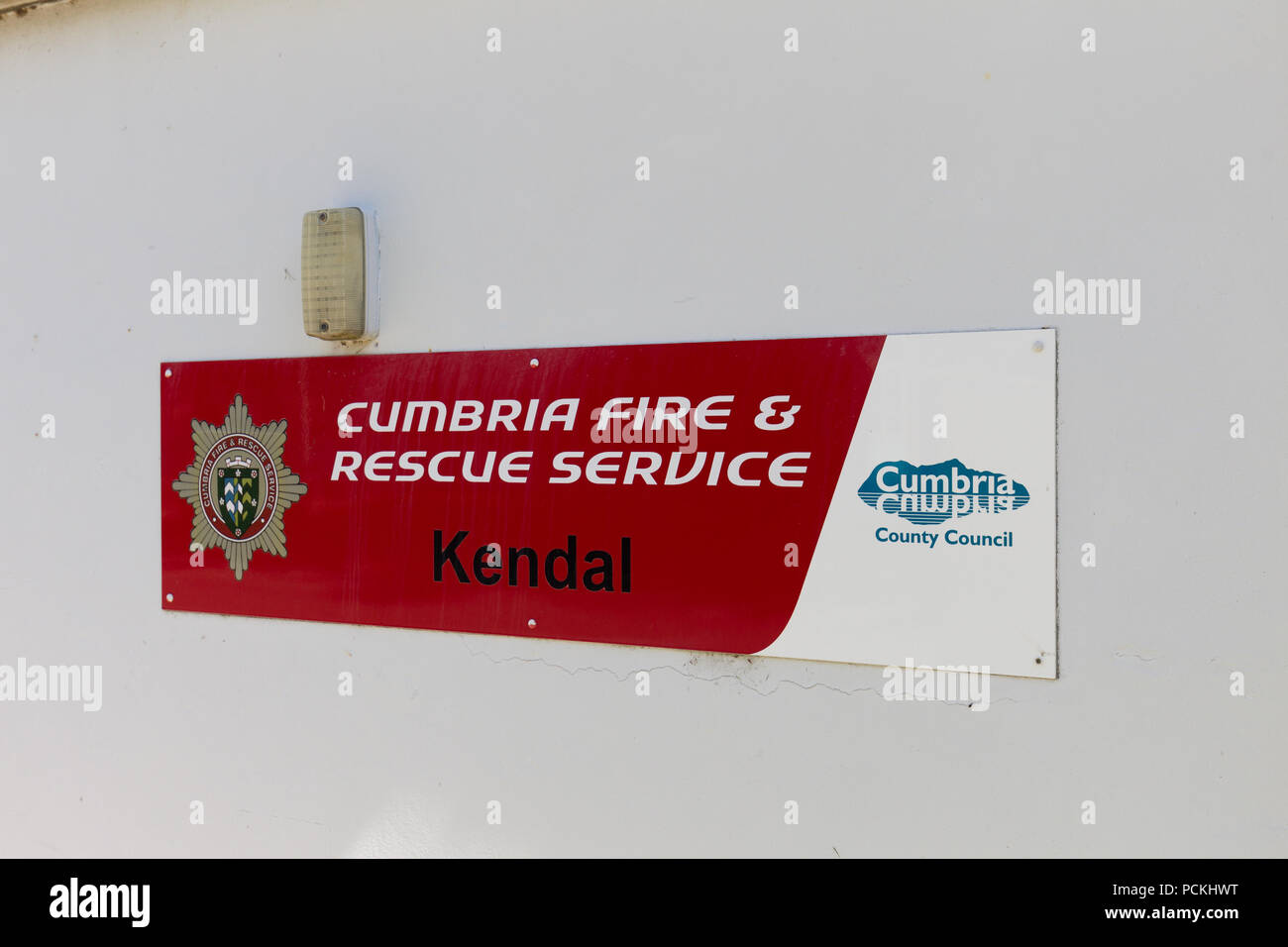 Cumbria Fire & Rescue Service Kendal Cumbria Stock Photo - Alamy