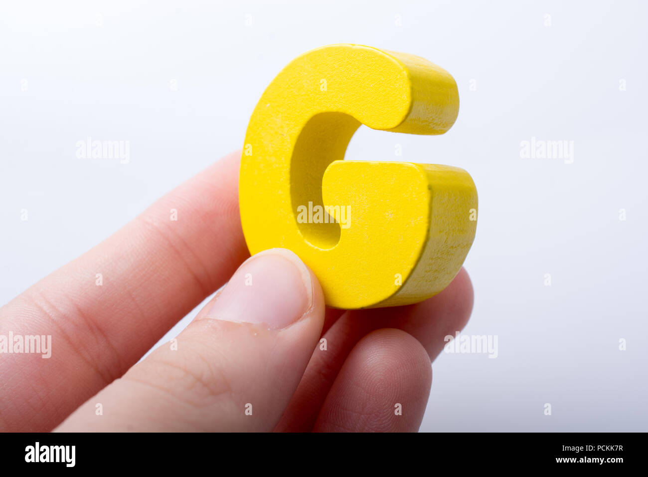 Letter cube of G of Alphabet made of wood Stock Photo - Alamy