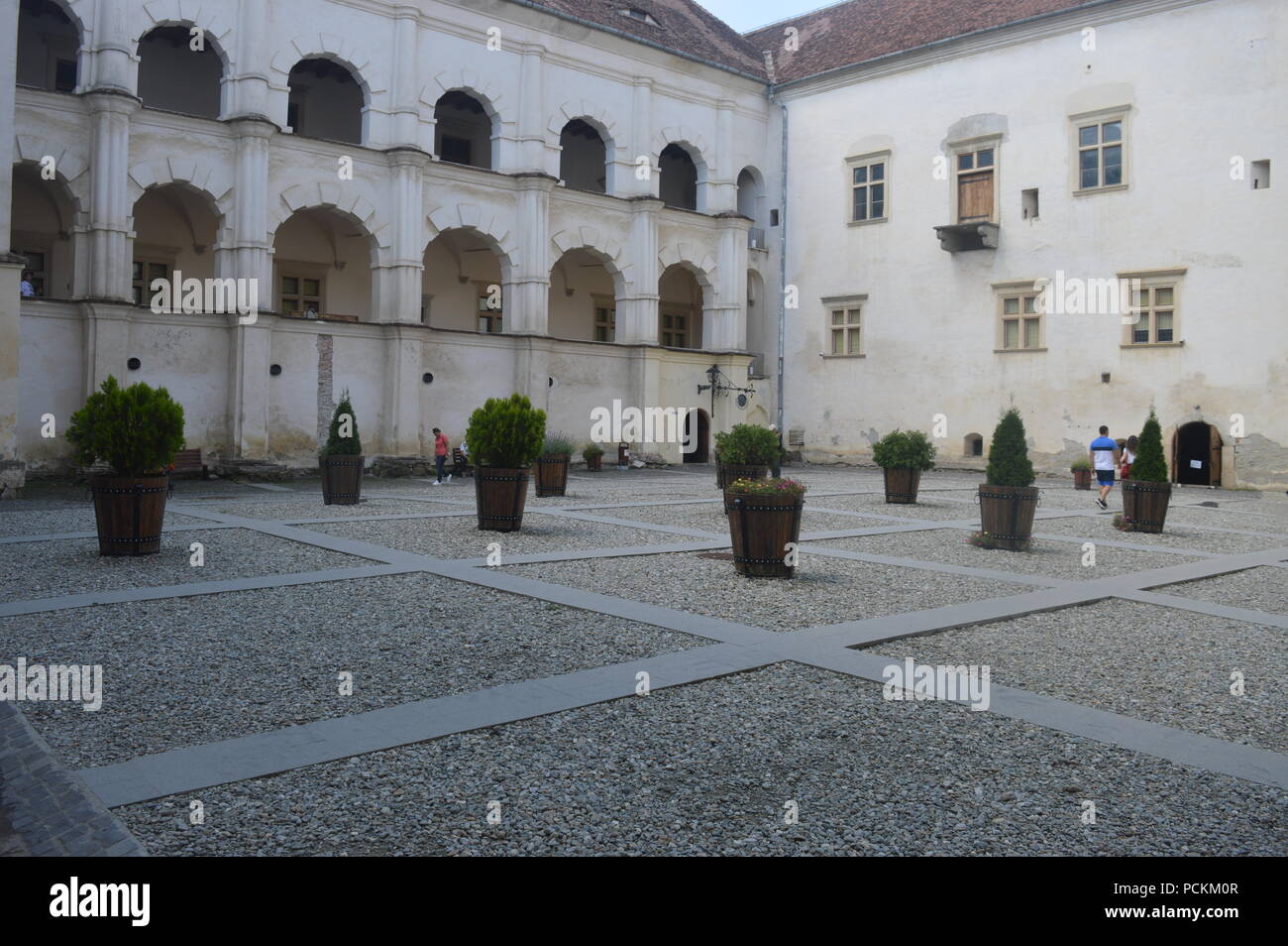 Inside Fagaras fortress Stock Photo - Alamy