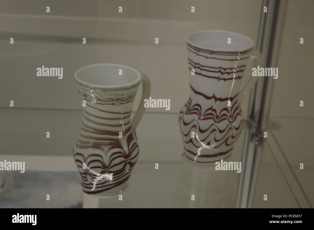 Vase at a museum Stock Photo - Alamy