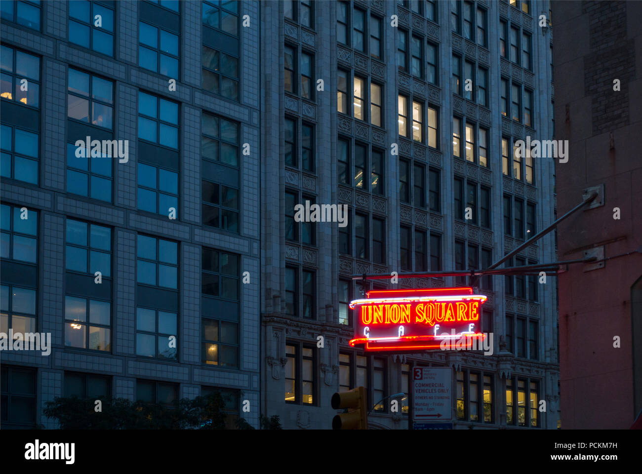 Union Square cafe in Manhattan New York City Stock Photo - Alamy
