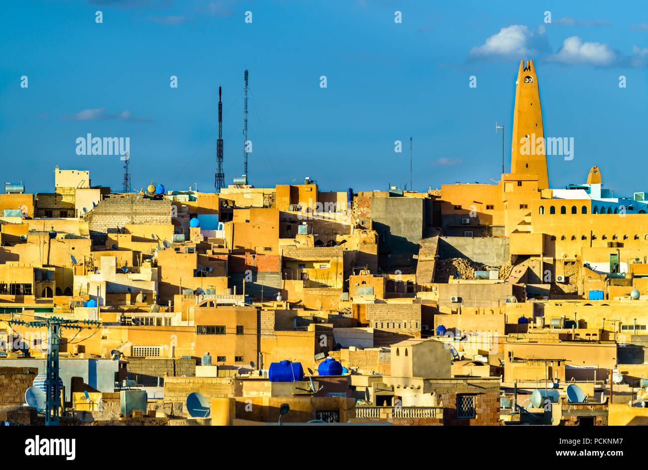 View of ghardaia hi-res stock photography and images - Alamy