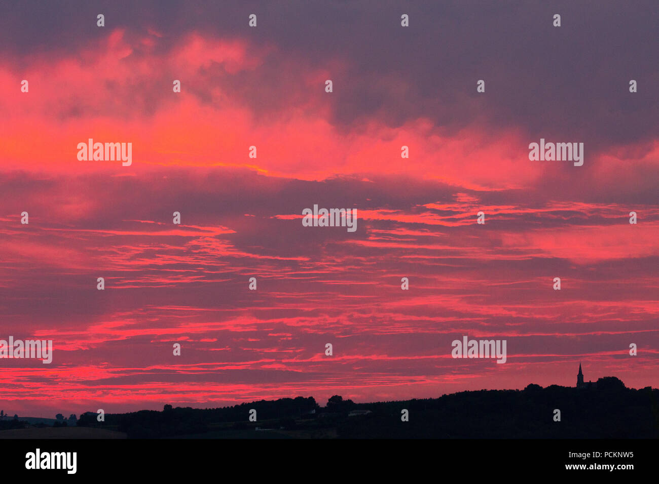 France sunset hi-res stock photography and images - Alamy