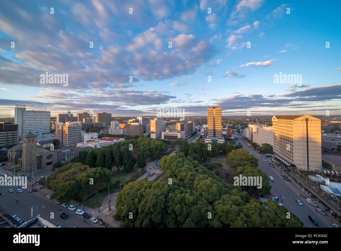 Harare sunset hi-res stock photography and images - Alamy