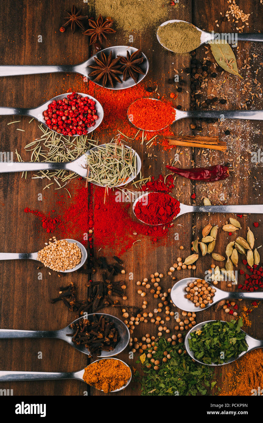 Indian Spices Top High Resolution Stock Photography and Images - Alamy