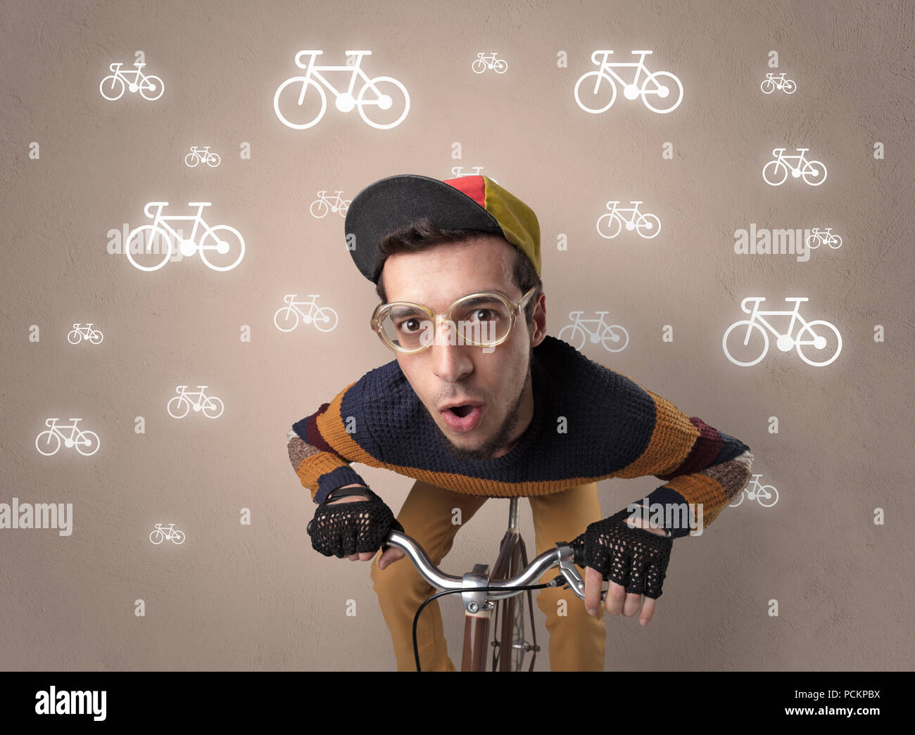 Crazy bikes hi-res stock photography and images - Alamy