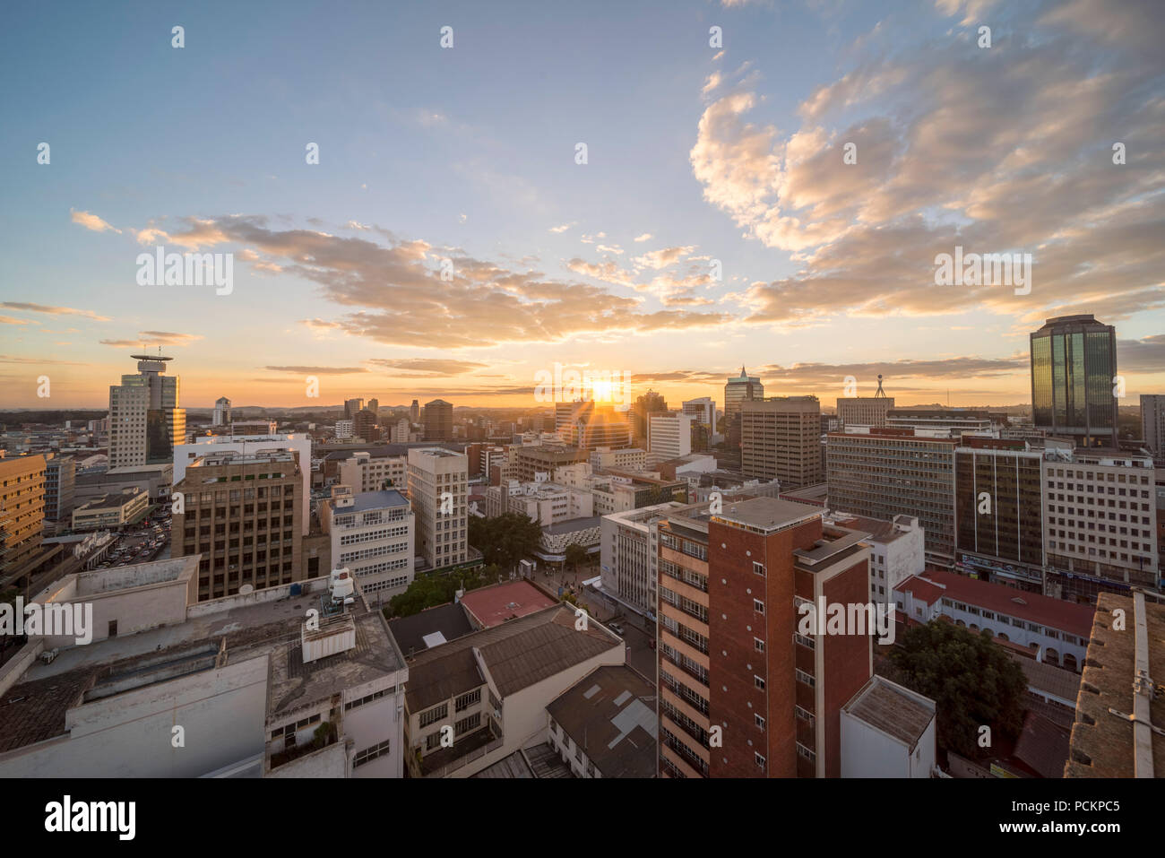 Harare sunset hi-res stock photography and images - Alamy
