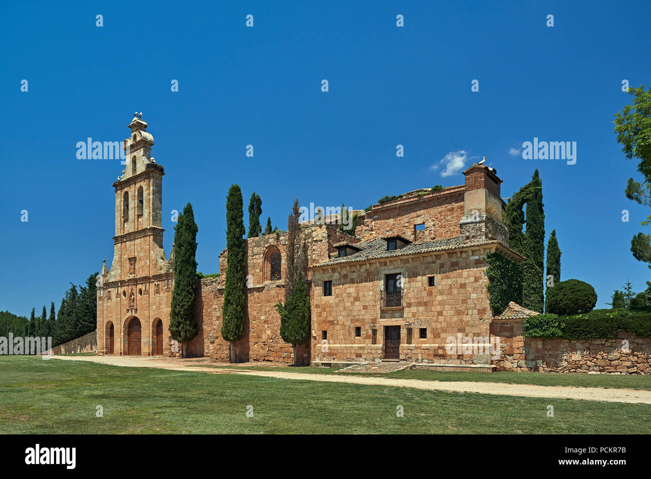 Facade convent in ayllon from hi-res stock photography and images - Alamy