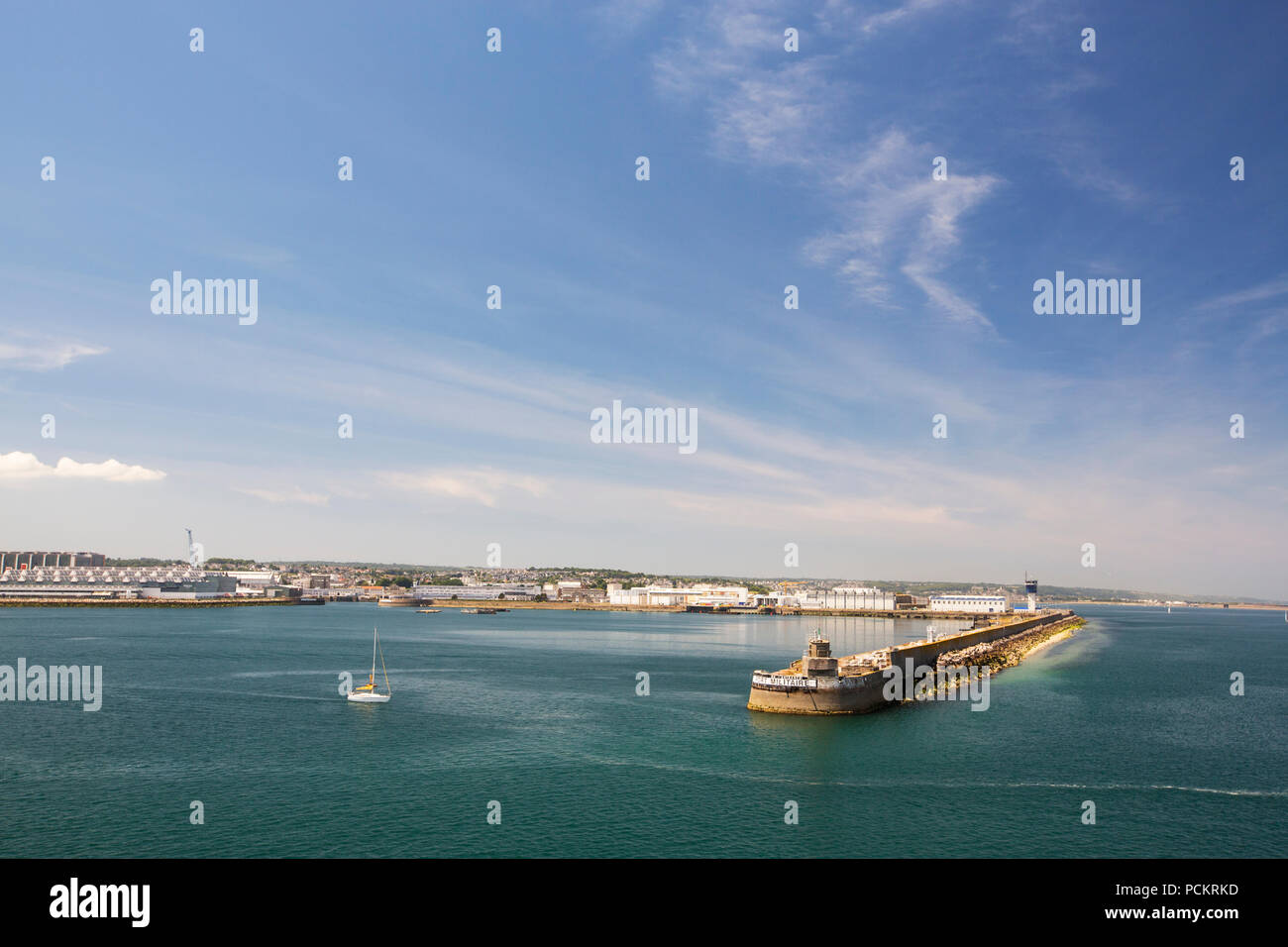 Caen harbour, Normandy, France Stock Photo - Alamy