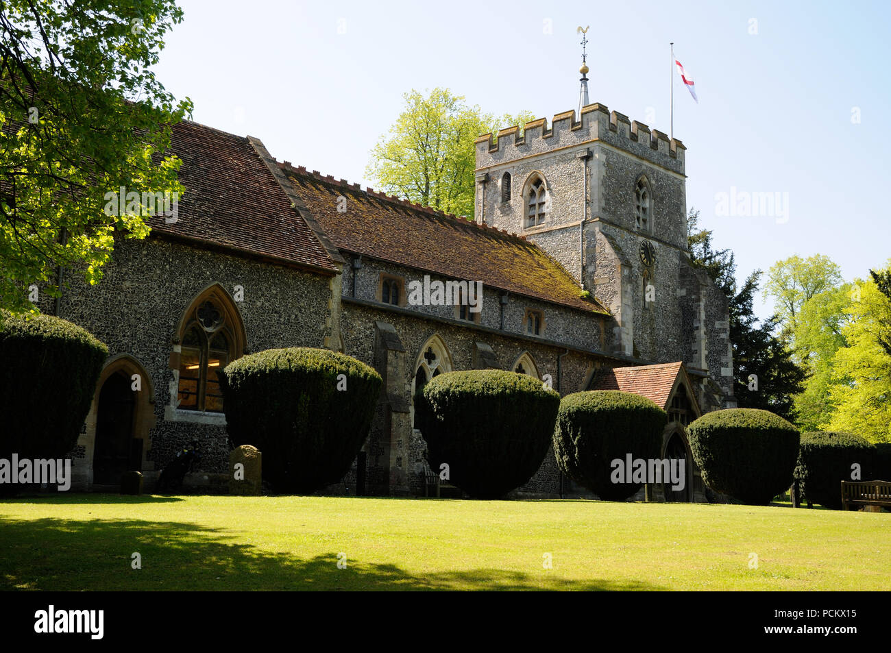 St Marys Church, Wendover, Buckinghamshire, dates mainly from the early ...