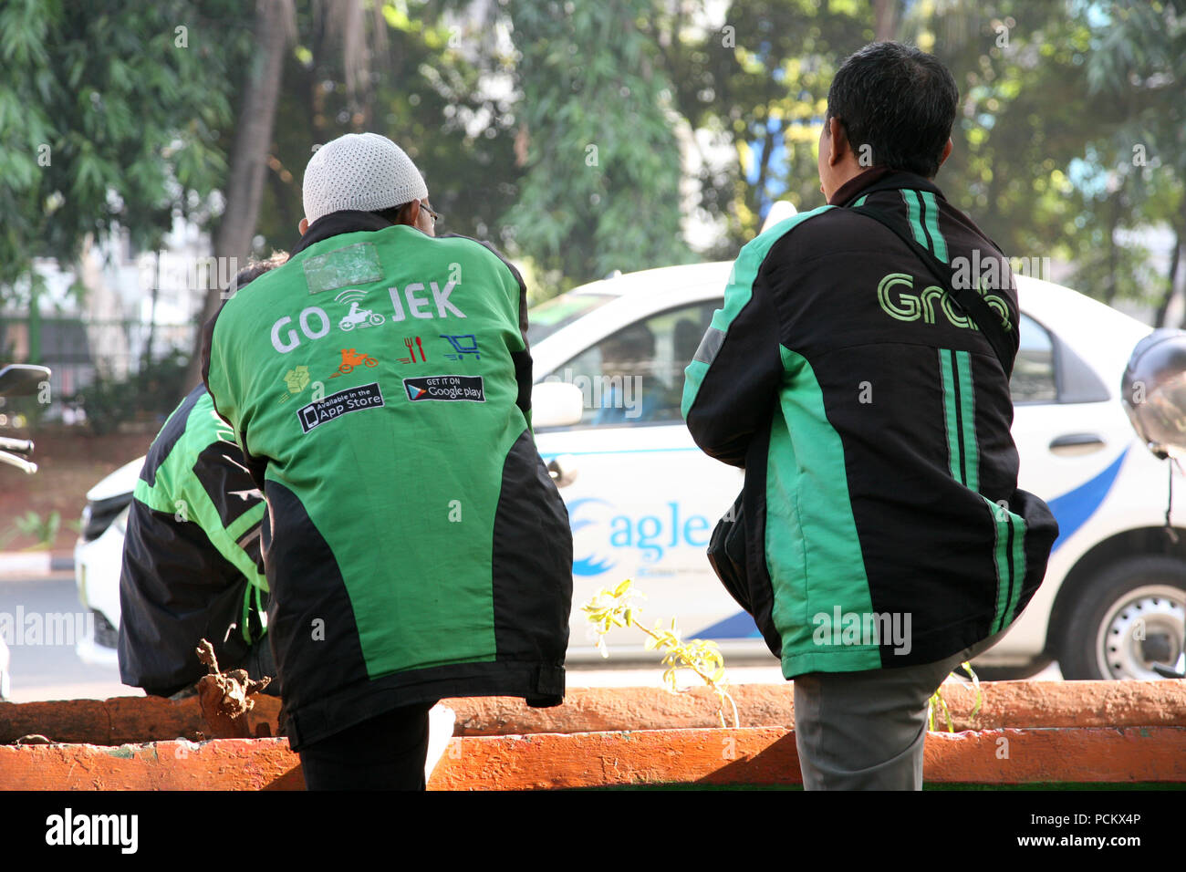Grab go jek hi-res stock photography and images - Alamy