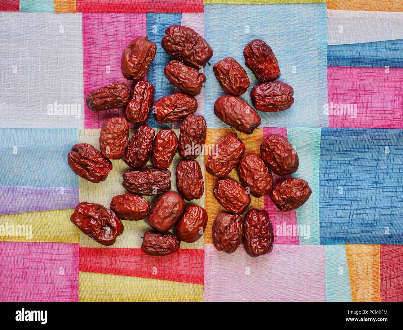 Korean food Dried jujube Stock Photo - Alamy