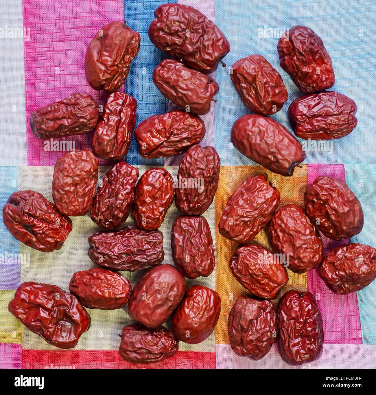 Korean food Dried jujube Stock Photo - Alamy