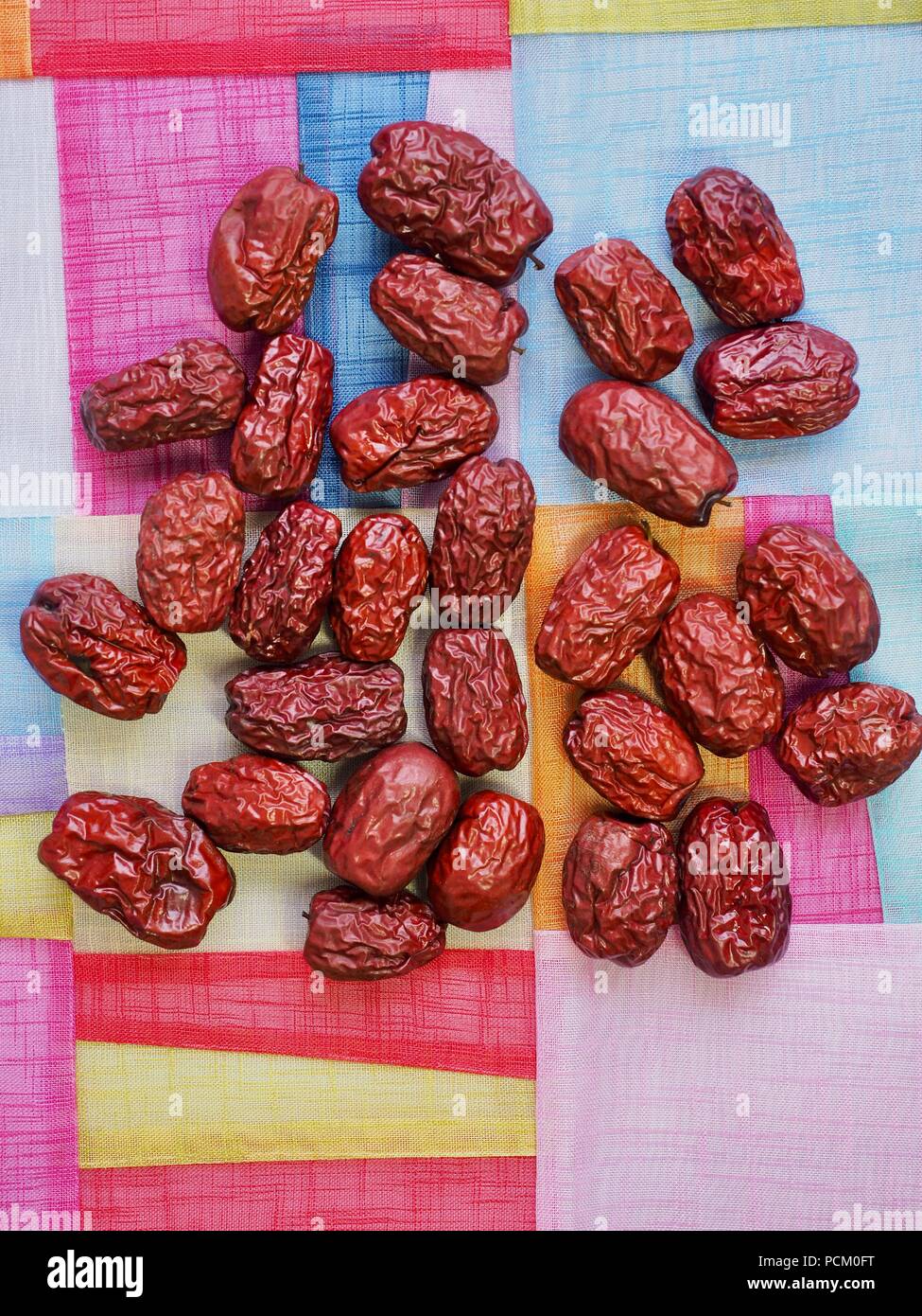 Korean food Dried jujube Stock Photo - Alamy