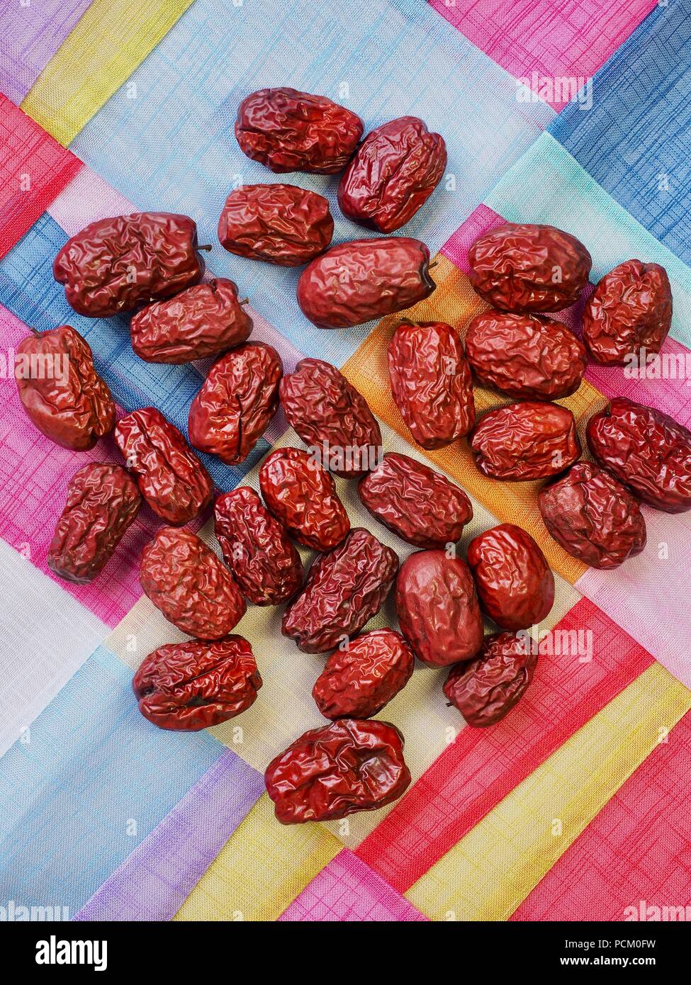 Korean food Dried jujube Stock Photo - Alamy