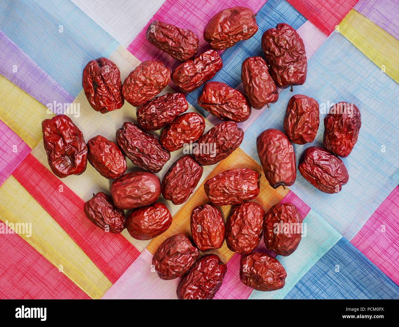 Korean food Dried jujube Stock Photo - Alamy