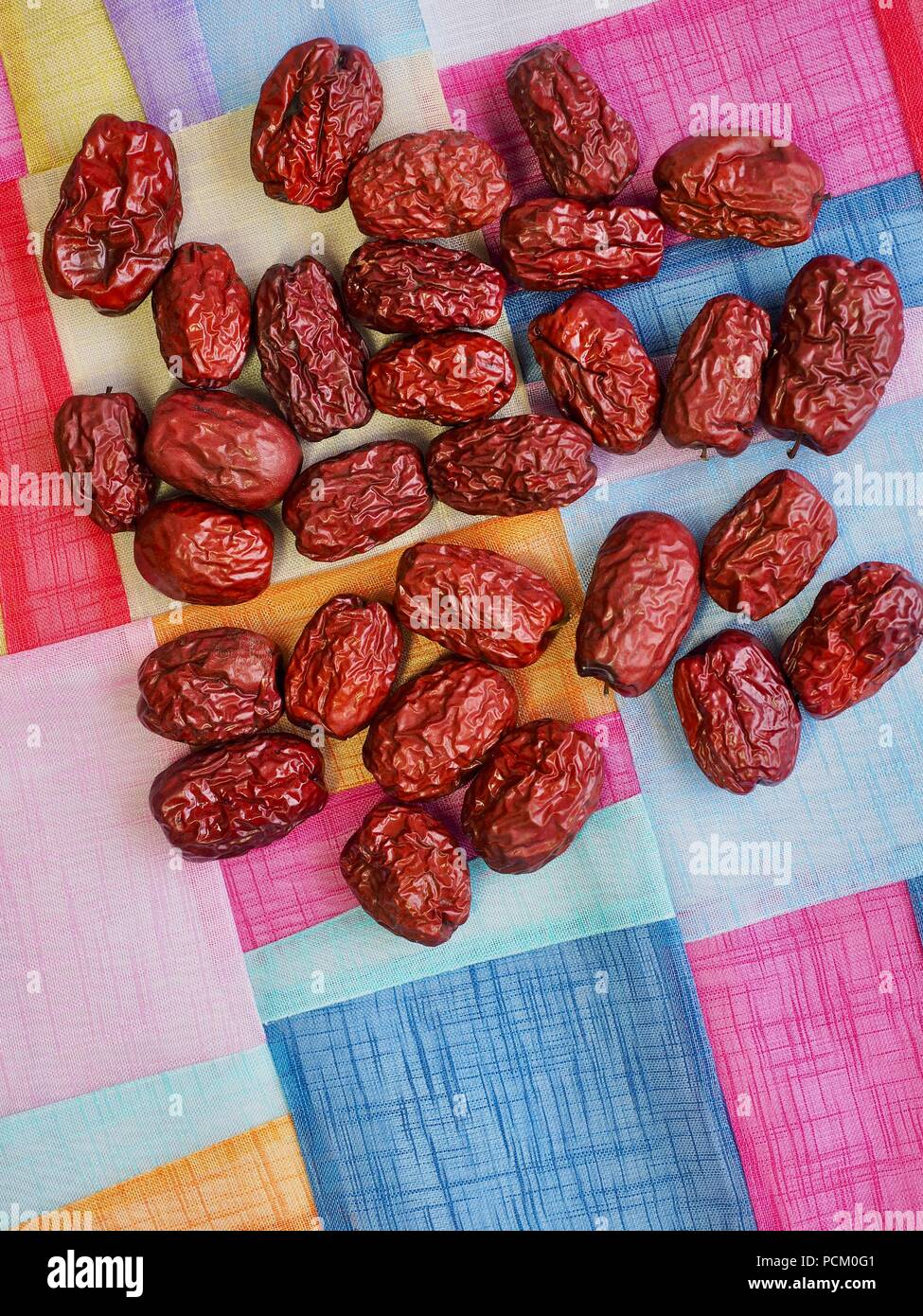 Korean food Dried jujube Stock Photo - Alamy