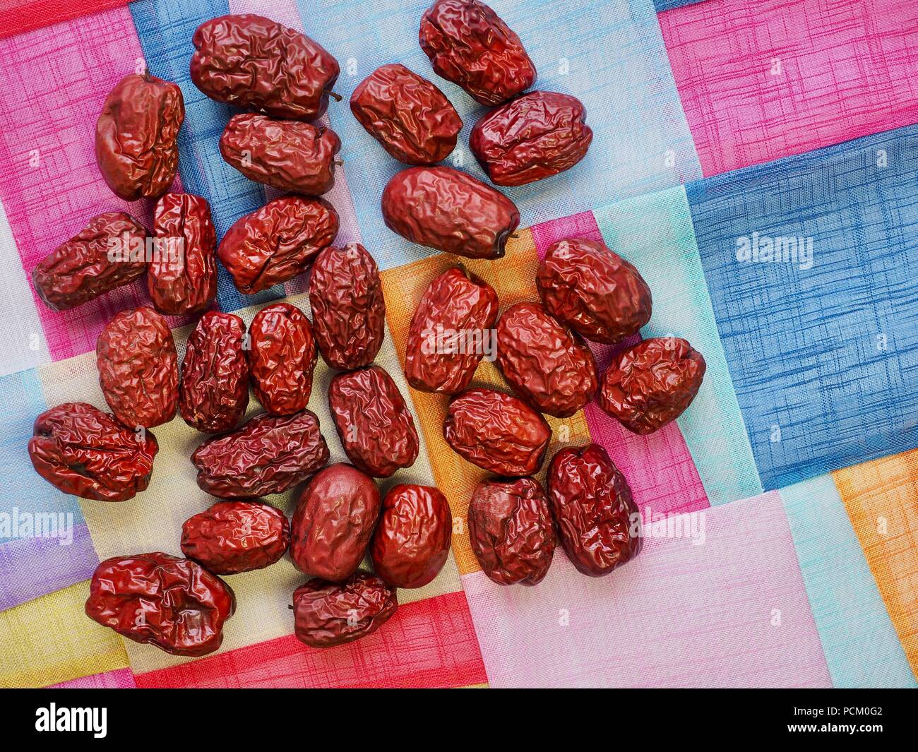 Korean food Dried jujube Stock Photo - Alamy