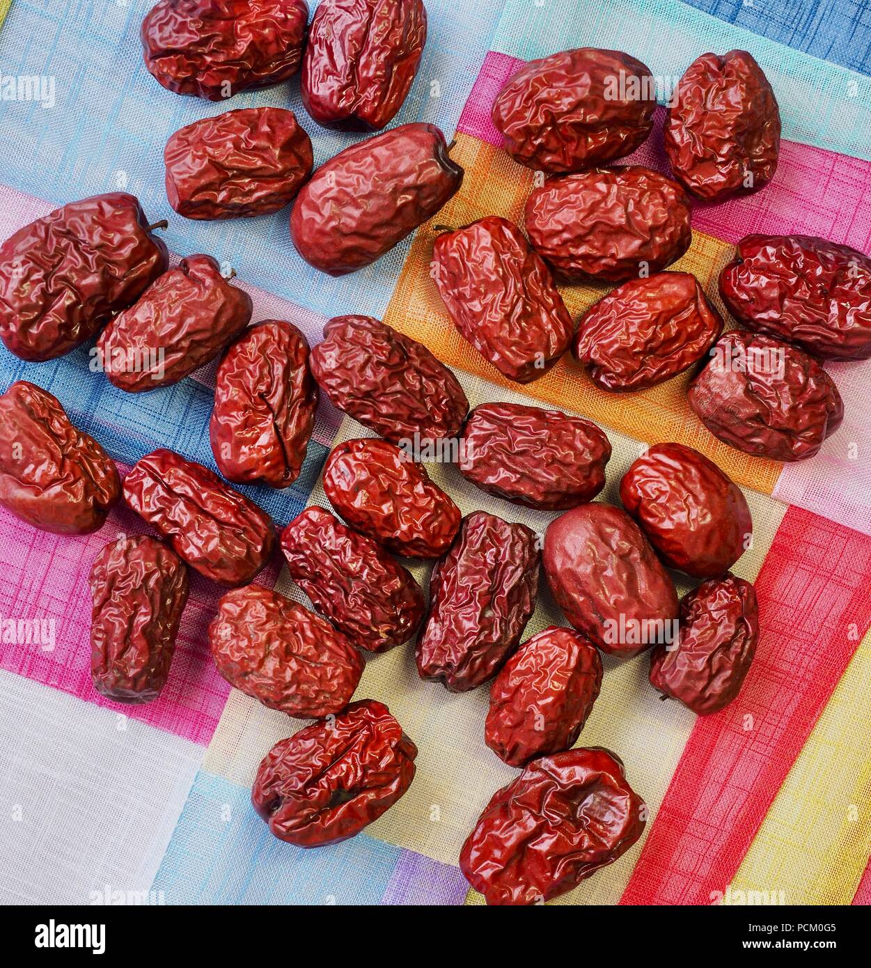 Korean food Dried jujube Stock Photo - Alamy
