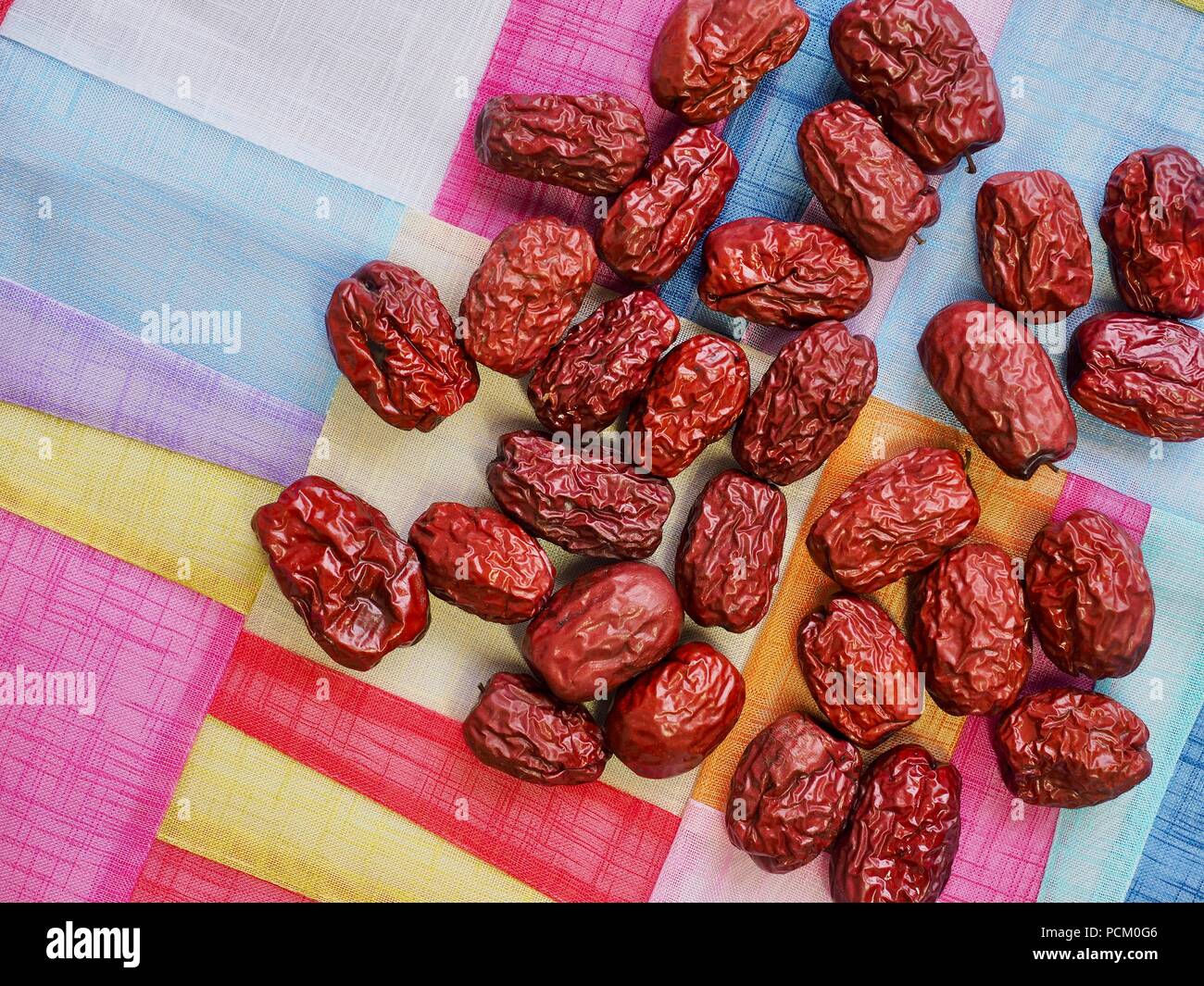 Korean food Dried jujube Stock Photo - Alamy