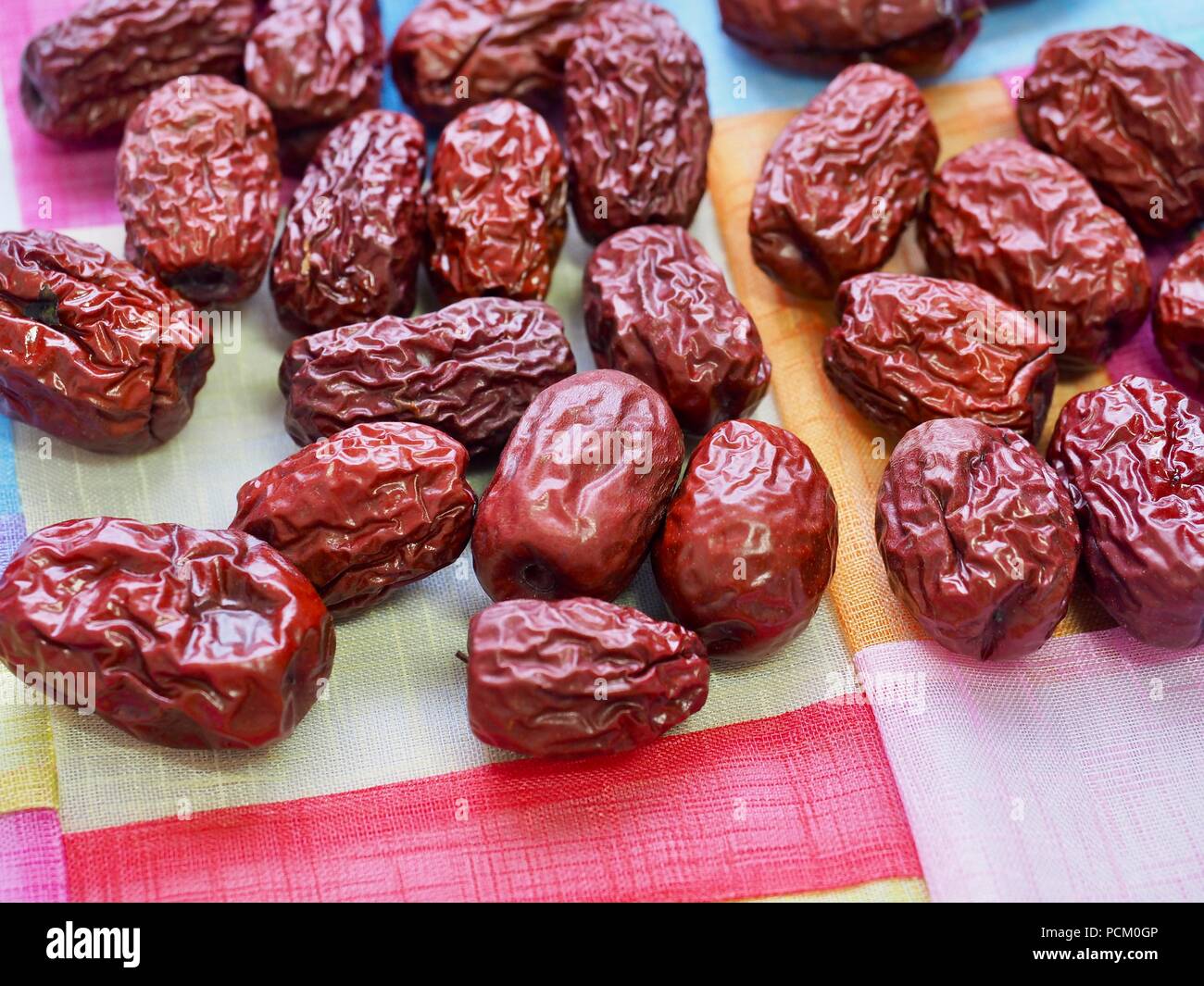 Korean food Dried jujube Stock Photo - Alamy