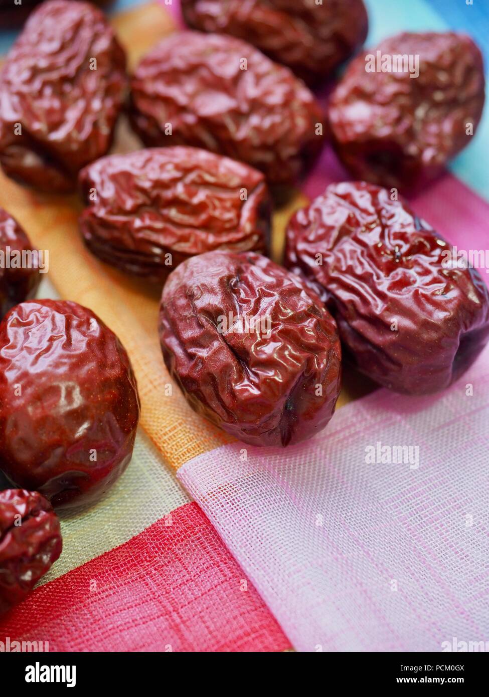 Korean food Dried jujube Stock Photo - Alamy