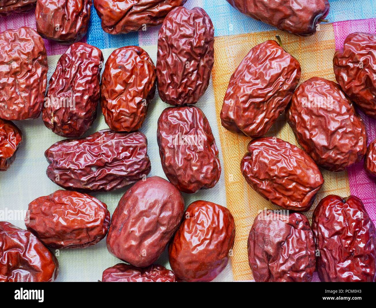 Korean food Dried jujube Stock Photo - Alamy